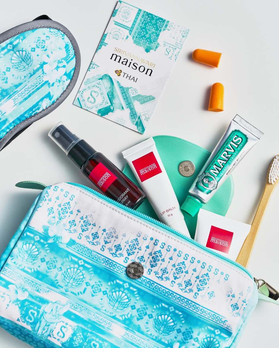 THAI präsentiert königliche Amenity-Kits