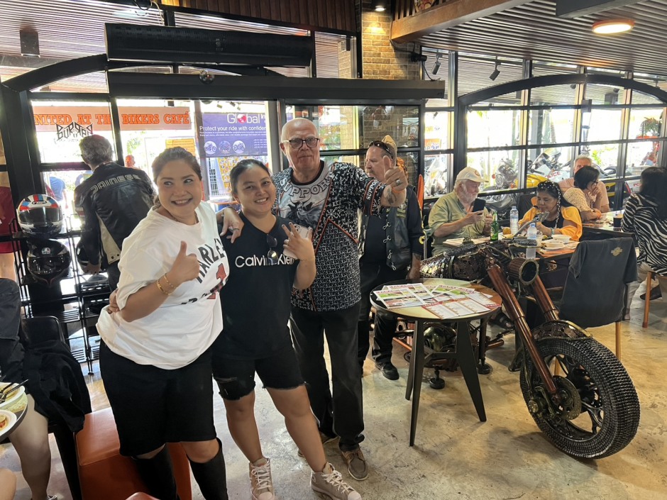 Bernard Whyte Ride sammelt Rekordsumme, Thailand, Pattaya, Sattahip